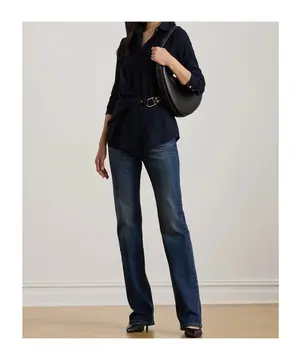 Ralph Lauren Tie Detailed Belted Shirt