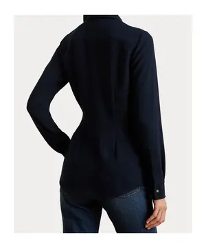 Ralph Lauren Tie Detailed Belted Shirt