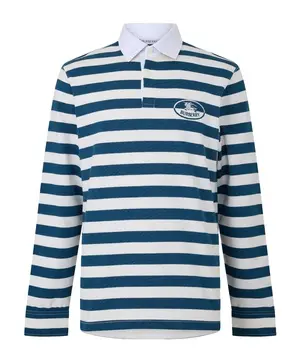 Burberry Long-sleeve Polo Shirt
