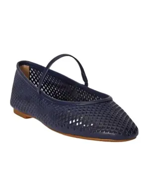 Ralph Lauren Jayna Ballet Flats - Black