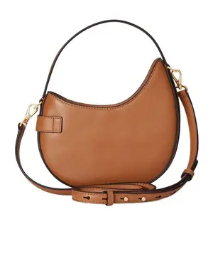 Ralph Lauren Small Tasha Handbag With Buckle Detail - Brown