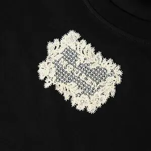Alexander McQueen Lace Lg T-shirt