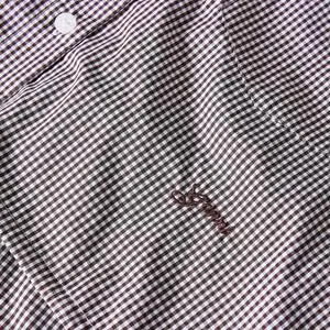 GANNI Cropped Gingham Shirt