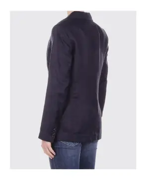 Ralph Lauren V-neck Single-breasted Jacket