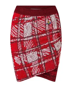 VIVIENNE WESTWOOD Scribble Check Skirt
