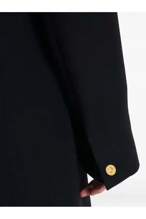 Balmain Grain De Poudre Long Coat