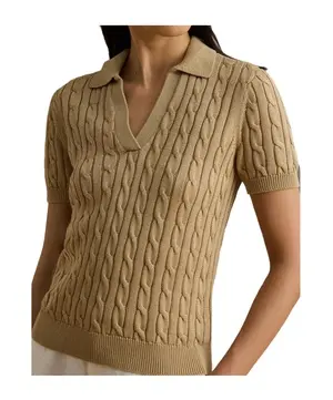 Ralph Lauren Knitted Short Sleeve Polo Shirt