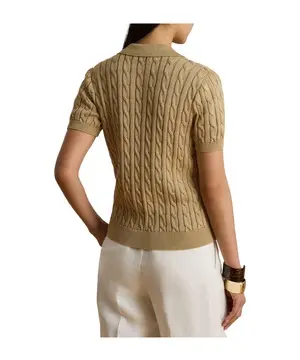 Ralph Lauren Knitted Short Sleeve Polo Shirt