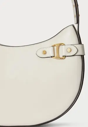 Ralph Lauren Large Tasha Leather Shoulder Bag