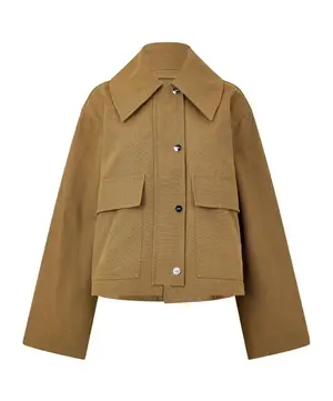 GANNI Barn Jacket - Brown