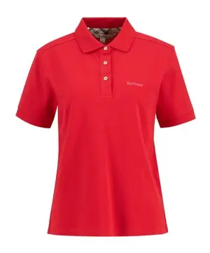 Barbour Bowford Polo Top - Red