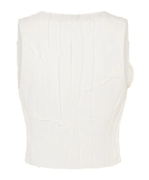 Blumarine Flower Pin Vest