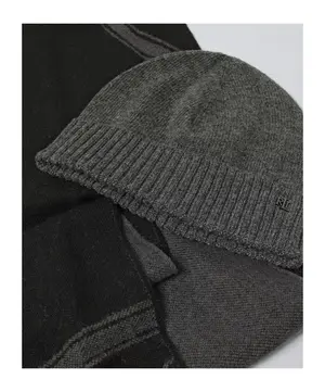Ralph Lauren Scarf And Beanie Set
