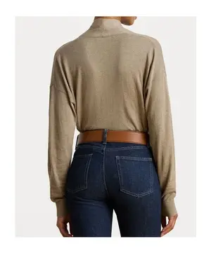 Ralph Lauren Crossover Neck Jumper