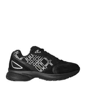 Burberry Low-profile Athletic Sneakers With Suede And Mesh Upper
