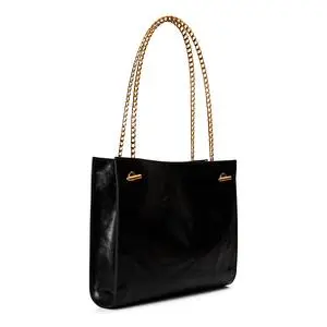 Versace Solid Color Shoulder Bag