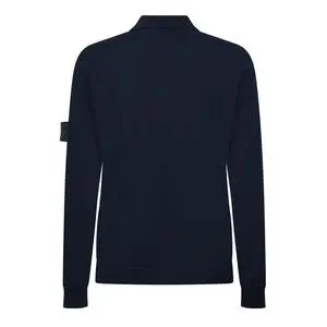 Stone Island Long-sleeve Polo Sweater