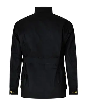 Barbour Stand Collar Waist-tight Multi-pocket Jacket
