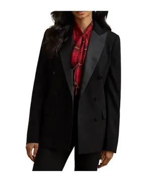 Ralph Lauren Long-sleeved Suit Jacket - Black