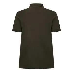 Stone Island Compass Logo Polo Shirt - Black