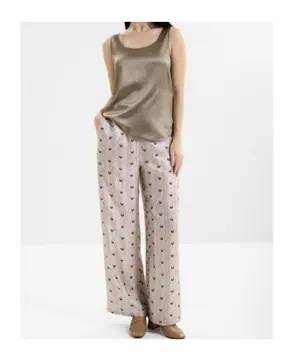 Max Mara Printed Elastic Waist Trousers
