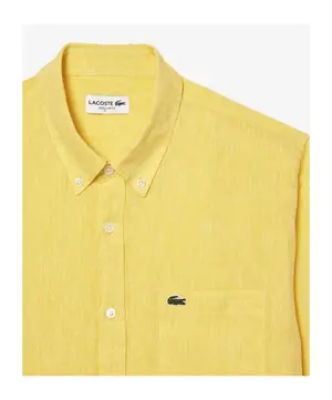 Lacoste Light Corduroy Lapel Long-sleeve Shirt