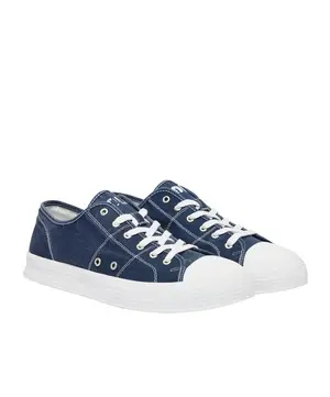 Polo Ralph Lauren Contrast-stitched Low-top Sneakers - White