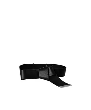 Givenchy Solid-color Wide Belt - Black