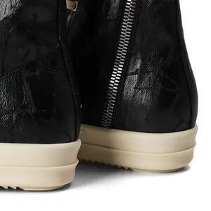 Rick Owens Solid Color High-top Casual Shoes