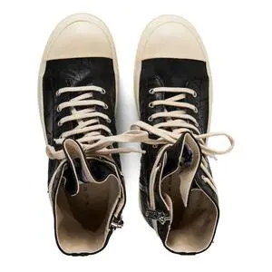 Rick Owens Solid Color High-top Casual Shoes