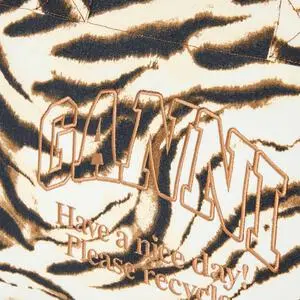 GANNI Zebra Print Tote Bag