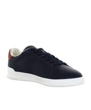 Polo Ralph Lauren Logo-embroidered Leather Sneakers