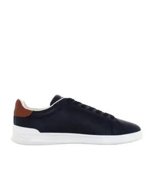 Polo Ralph Lauren Logo-embroidered Leather Sneakers