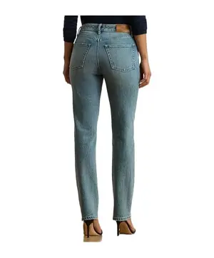 Ralph Lauren High-rise Straight Leg Jeans - Multicolor