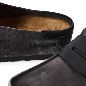 BIRKENSTOCK Suede Slip-on Loafer Clogs