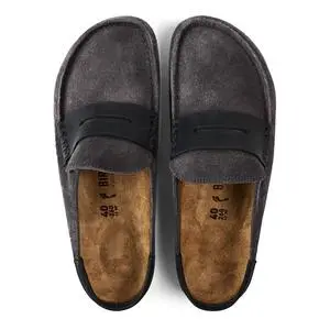 BIRKENSTOCK Suede Slip-on Loafer Clogs