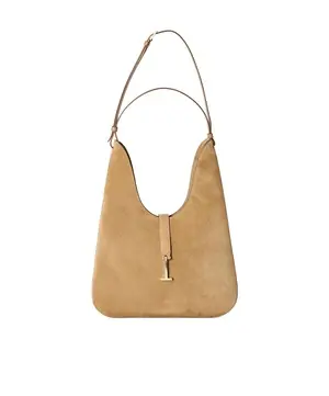 TOM FORD Solid Color Shoulder Bag - Nude