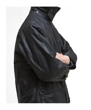 Barbour Cotton Jacket With Corduroy Collar