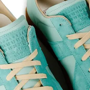 MAISON MARGIELA Retro Low Top Sneakers - Blue