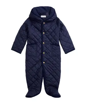 Polo Ralph Lauren Quilted Snowsuit With Hood