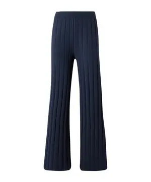 Max Mara Ribbed Knit Relaxed Fit Casual Pants