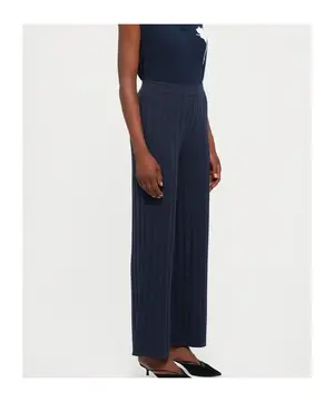 Max Mara Ribbed Knit Relaxed Fit Casual Pants