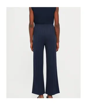 Max Mara Ribbed Knit Relaxed Fit Casual Pants
