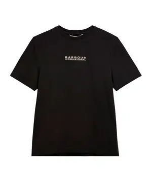 Barbour Logo Detail Crewneck T-shirt