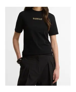 Barbour Logo Detail Crewneck T-shirt
