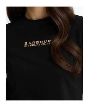 Barbour Logo Detail Crewneck T-shirt