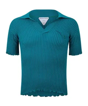 Bottega Veneta Short-sleeve Polo - Green