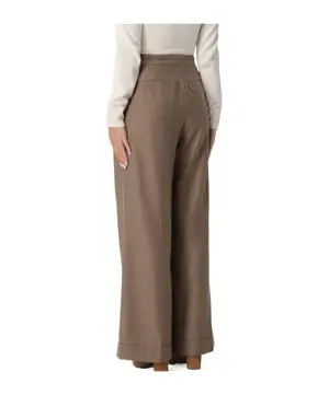 Ralph Lauren Wilva Pleated Wide-leg Trousers