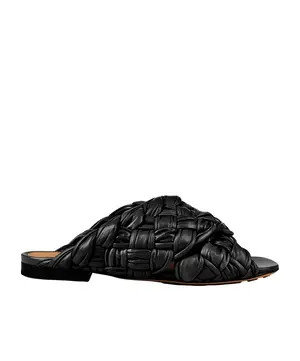 Bottega Veneta Flat Mules Clogs For Women