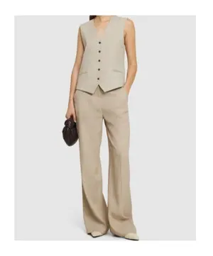 ANINE BING Belt Loop Casual Pants